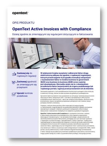 OpenText Business Network - Integracja z KSeF